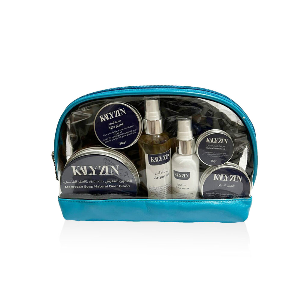 Moroccan Bath Set For Care And Moisturizing Of The Body And Face Kalyzin